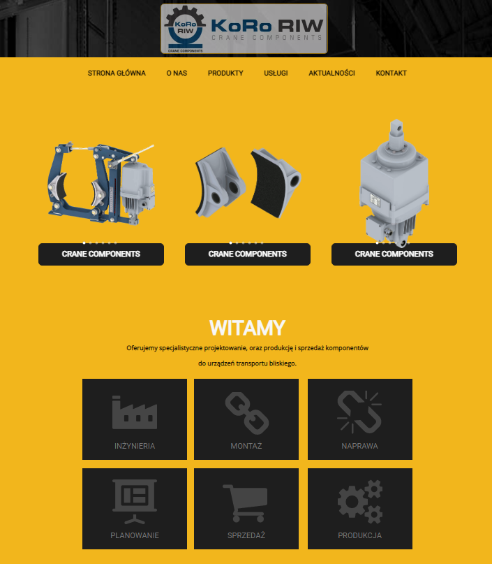 KoRo RIW Sp. z o.o.: Crane Components